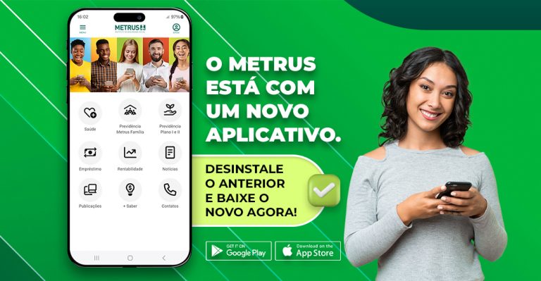O METRUS ESTÁ COM UM NOVO APLICATIVO! - Metrus